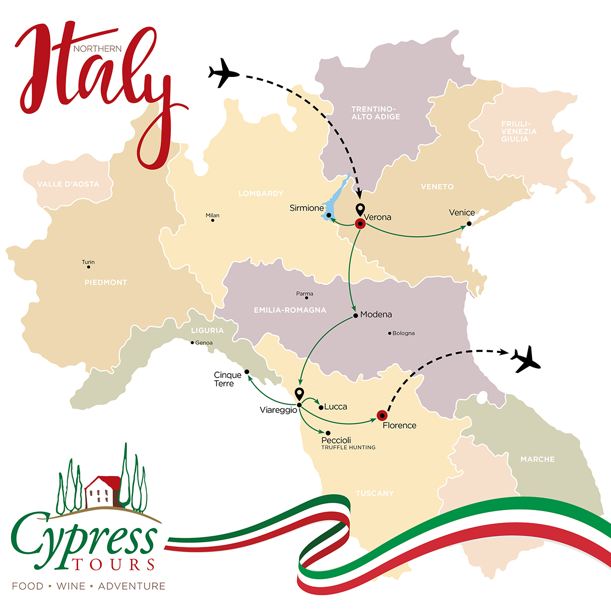 From Venice to Viareggio – coast-to-coast northern Italy! – Cypress Tours